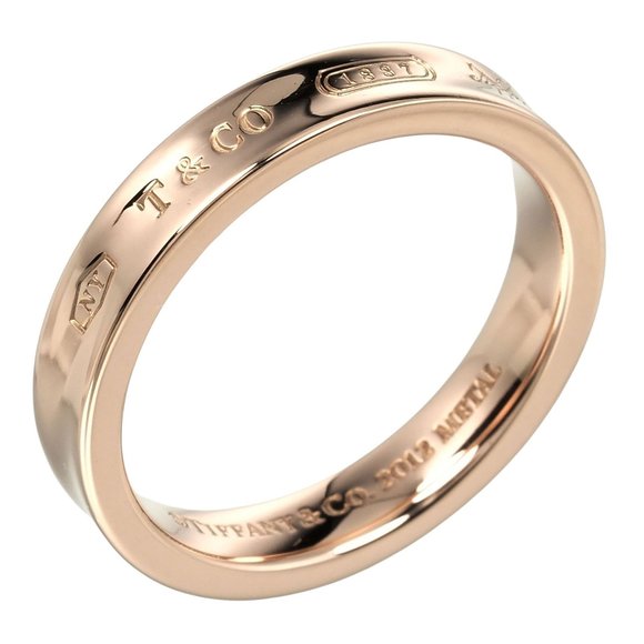 Tiffany & Co. | Jewelry | Tiffany Co 837 Size 135 Ring Rubedo Metal ...